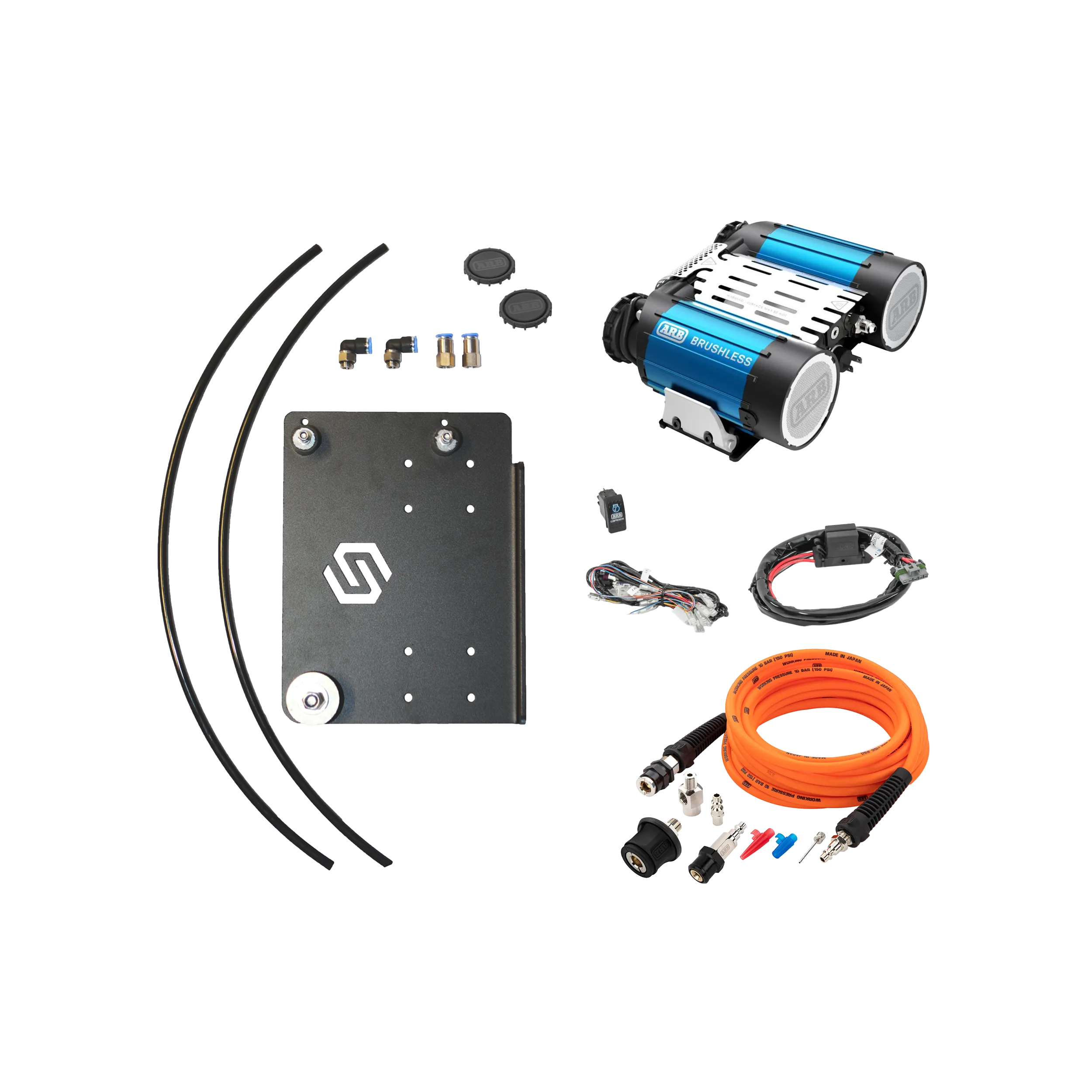 Brushless Twin Air Compressor Bundle – Project Yonder