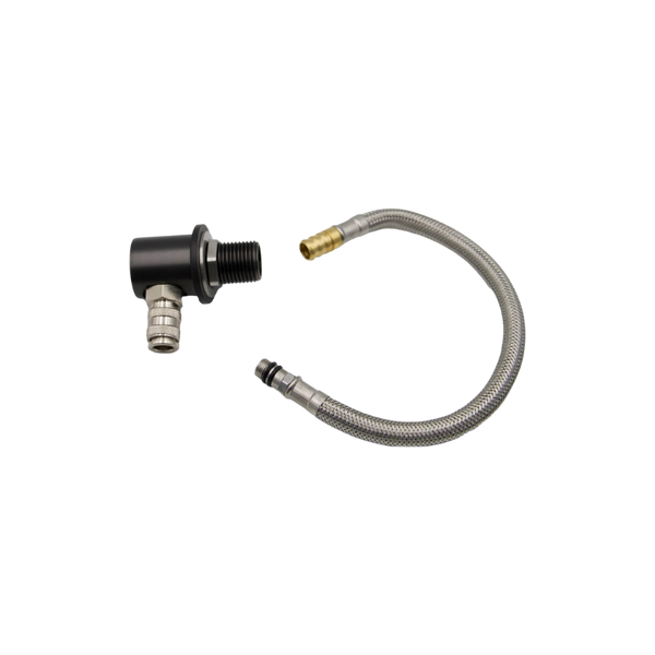 90° Wall Outlet Quick Coupling Dark Edition | Shower Set 2 – Project Yonder
