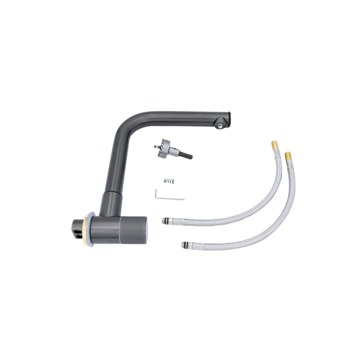 Retractable Hot Water Mixer Tap Dark Edition | Queensize – Project Yonder